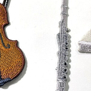 Piano Patch, Piano Keyboard Iron-on Patch, Piano Embroidered Applique ...