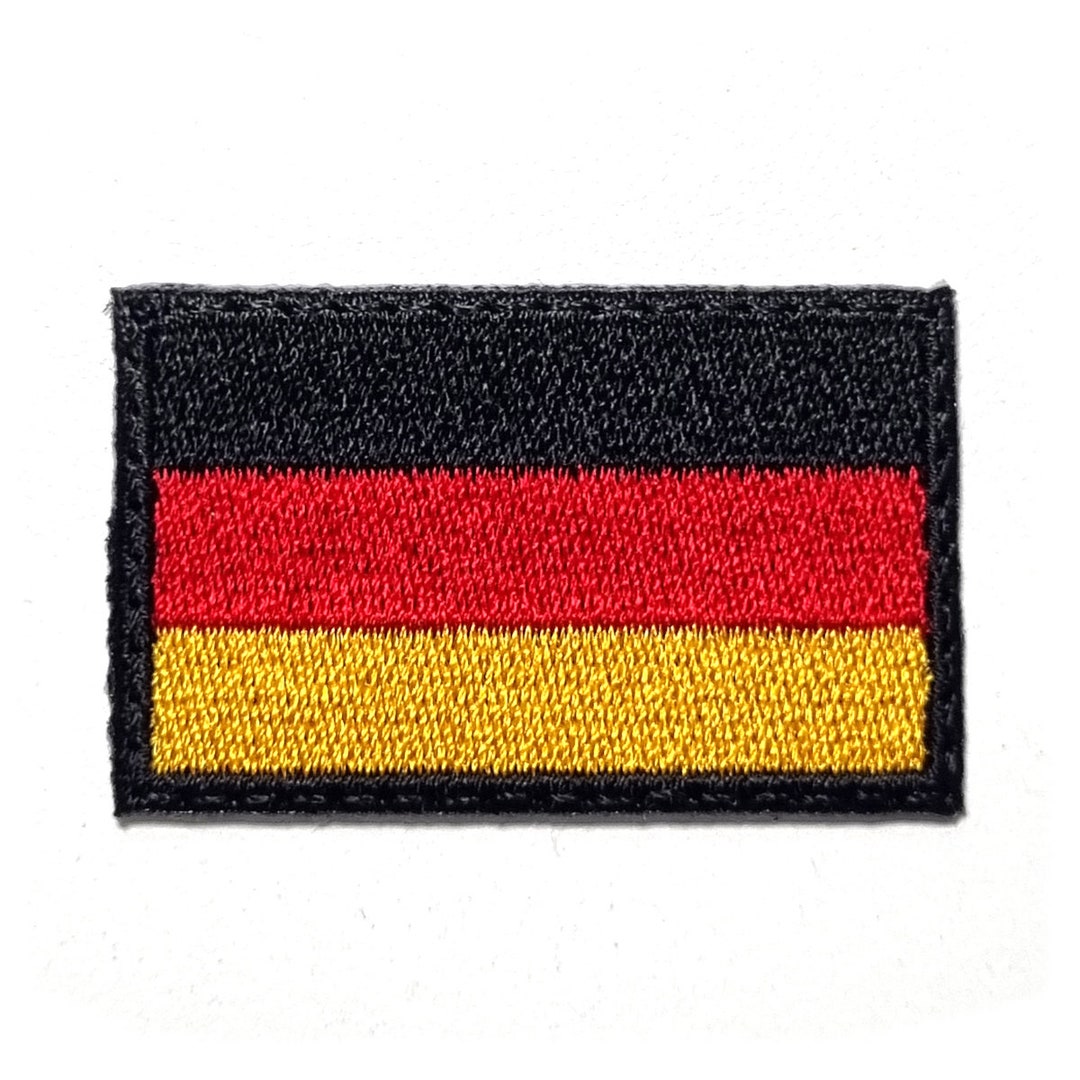 National Flag Germany Black Red Gold Embroidered Patch Iron on Black ...