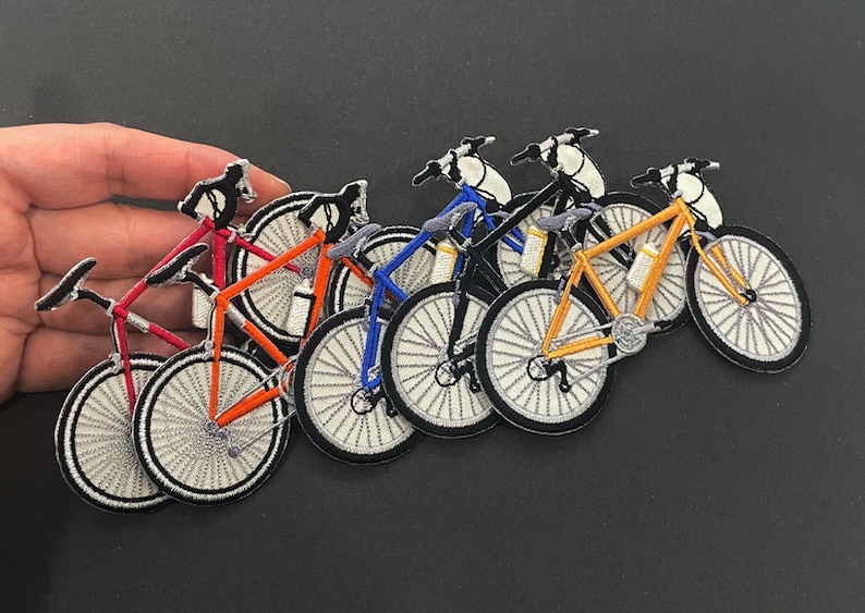 Bicycle Bike Patch Bike Ride Iron-on Patch Bicycle - Etsy