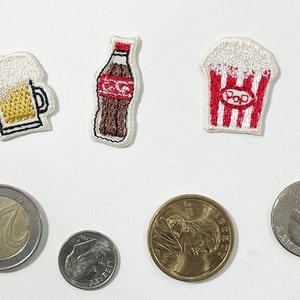 Tiny Coca-cola Patch, Coca-cola Glass Bottle Iron-on Patch, Coca-cola ...