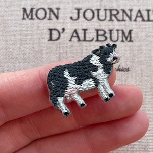 Tiny Cow Patch, Small Cow Patch, Cow Iron On, Cow Applique, Gift for ...