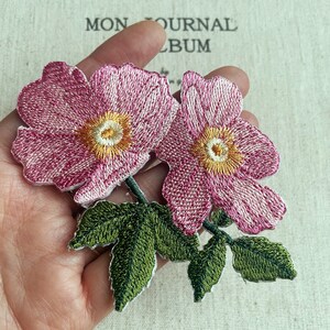 Bloom Flower Patch, Flower Patch, Flower Iron-on Patch, Flower Iron-on ...