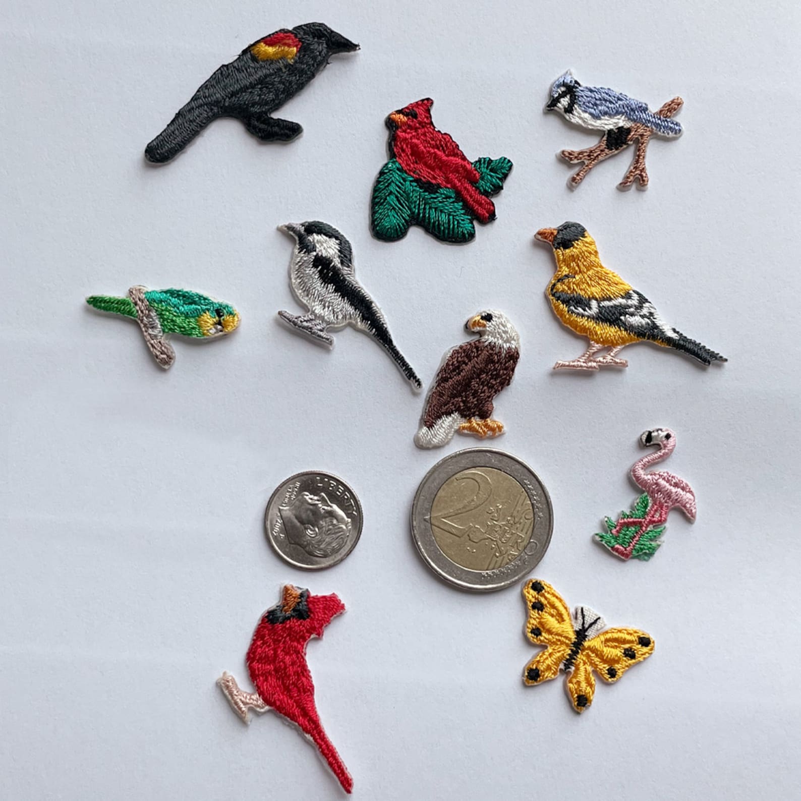 Tiny Bald Eagle Patch Small Eagle Iron On Eagle Applique - Etsy