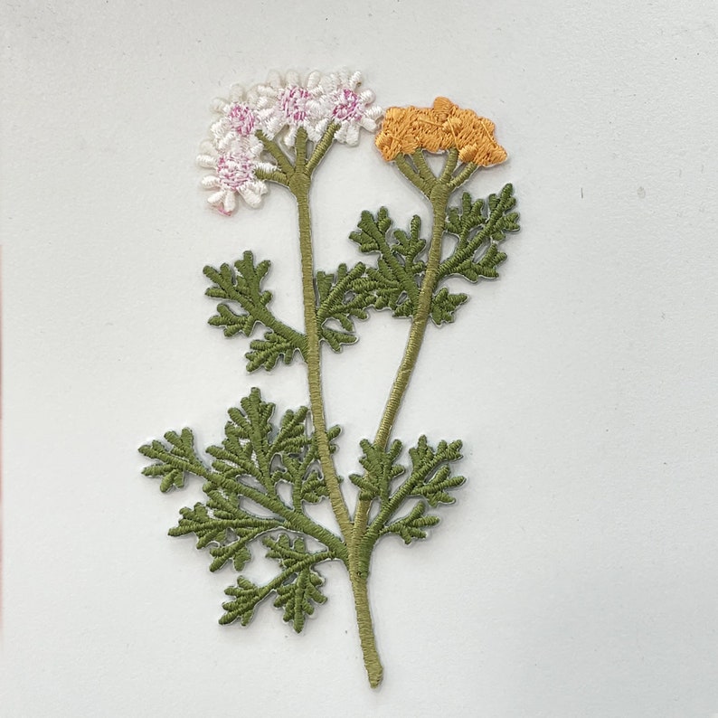 Wild Flower Patch Flower Patch Flower Iron-on Patch Flower - Etsy