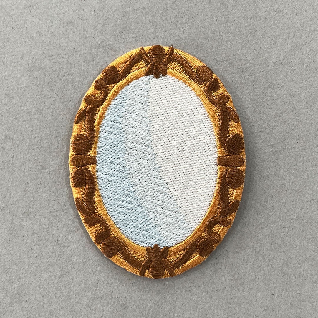 Princess Mirror Patch, Hand Mirror Iron-on Patch - Etsy