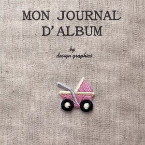 Tiny Baby Stroller Patch, Baby Carriage Iron-on Patch, Pram Embroidery ...