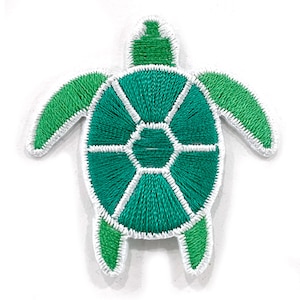 Turtle Patch, Turtle Iron-on Patch, Greenturtle Iron-on Badge - Etsy