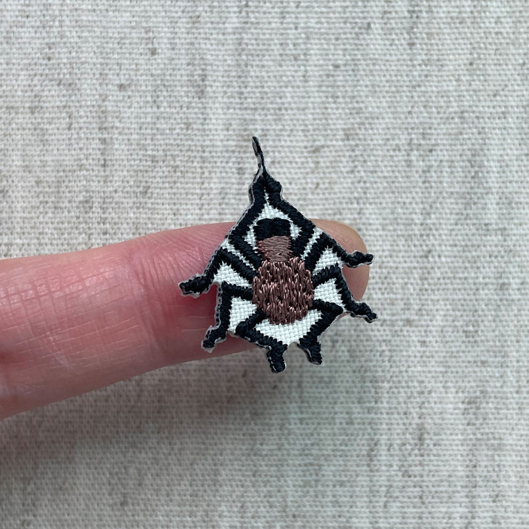Tiny Spider Patch, Spider Iron On, Halloween Embroidered Patch - Etsy
