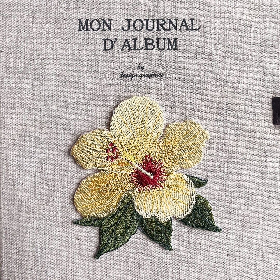 Yellow Flower Patch, Bloom Flower Patch, Flower Iron-on Patch, Flower ...