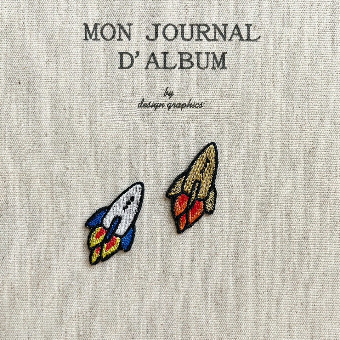 Small Rocket Patch, Rocket Space Iron-on Patch, Rocket Badge - Etsy