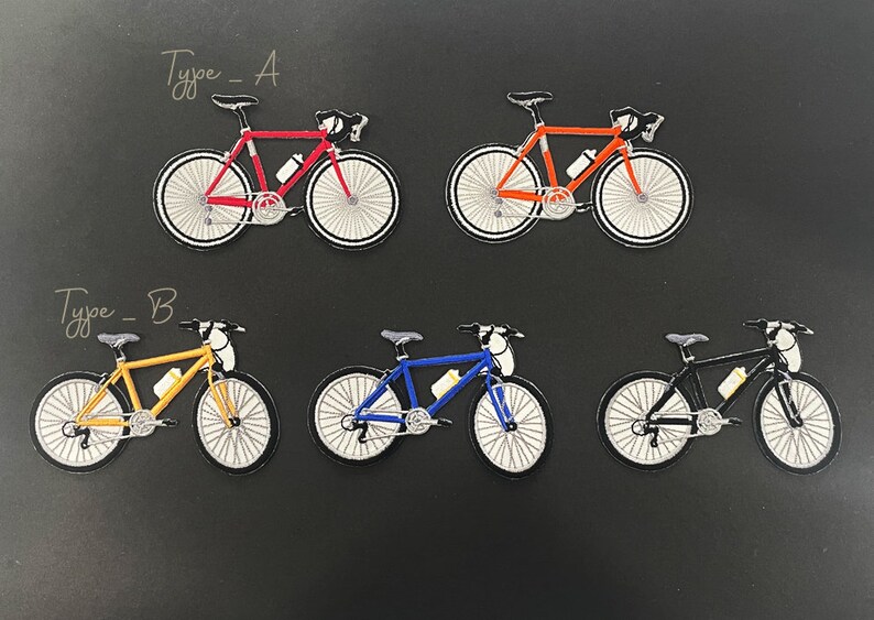 Bicycle Bike Patch Bike Ride Iron-on Patch Bicycle - Etsy