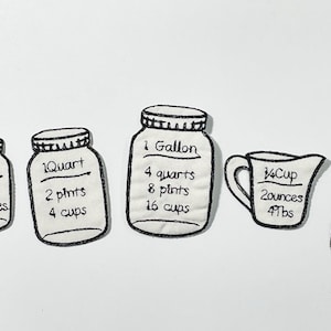 Measuring Cup Patch, Spoon Patch for Cooking Baking, Measuring Cup Iron ...