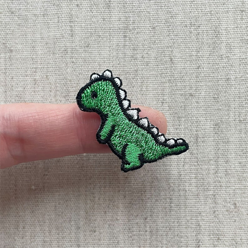 Tiny Dinosaur Patch Dinosaur Iron On - Etsy