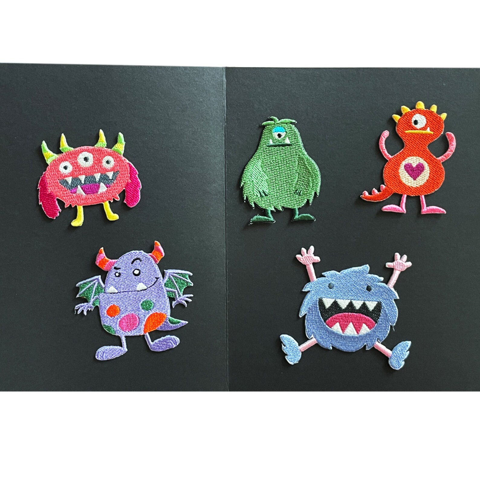 Monster Patch, Monster Iron-on Patch, Funny Monster Embroidery Patch - Etsy