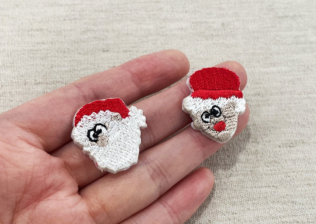 Tiny Santa Clause / Tiny Granny Claus Patch , Christmas Iron On - Etsy