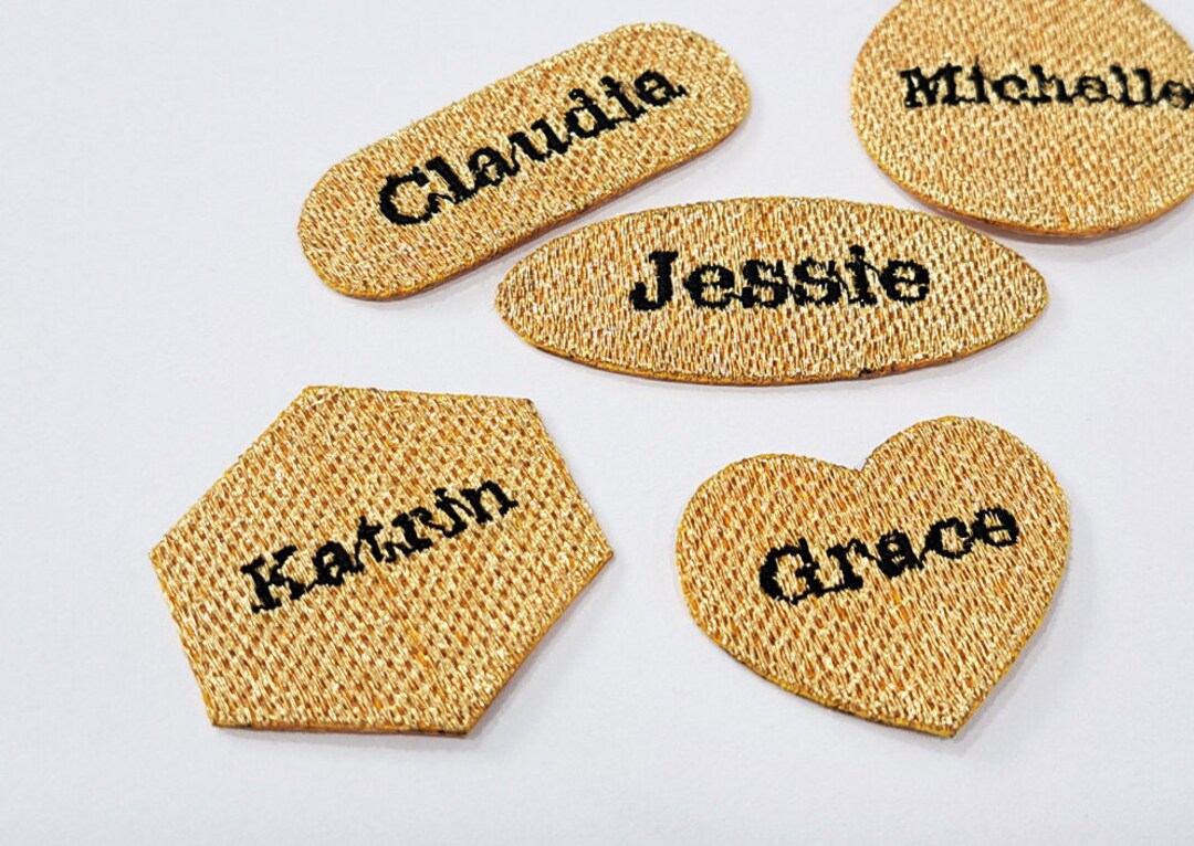 Custom Personalized Name Patch - Etsy