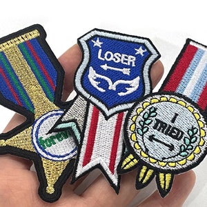 Medal Patch, Medal Iron-on Patch, Medal Iron-on Badge, Medal ...