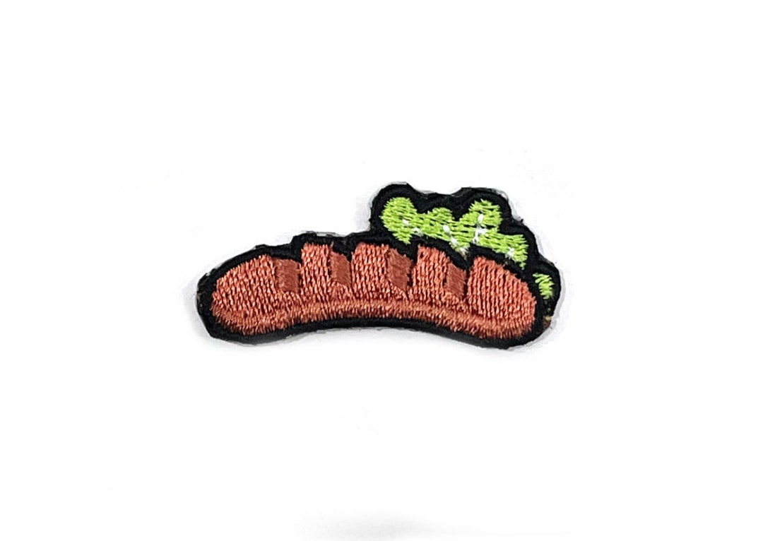 Hot Dog Sausage Patch, Sausage Iron-on Patch, Sausage Embroidered - Etsy