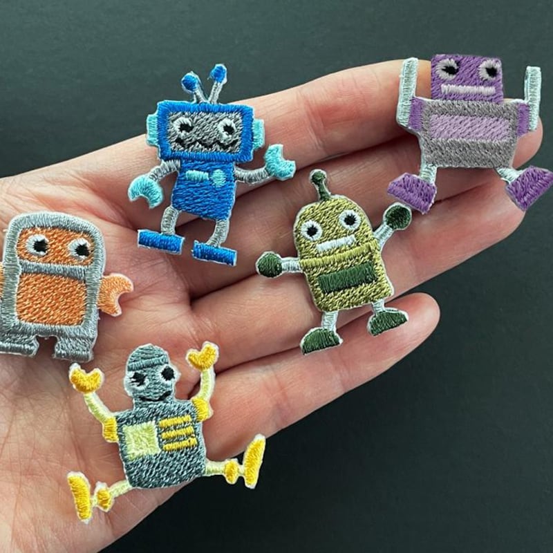 Robot Quilts - Etsy
