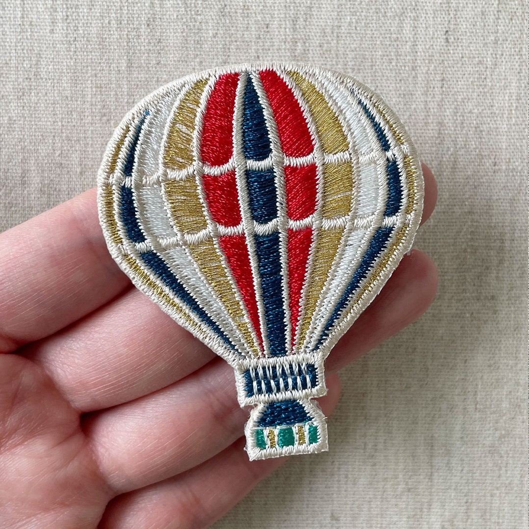 Hot Air Balloon Patch, Hot Air Balloon Iron On, Hot Air Balloon ...