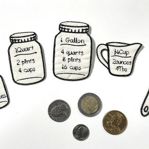 Measuring Cup Patch, Spoon Patch for Cooking Baking, Measuring Cup Iron ...
