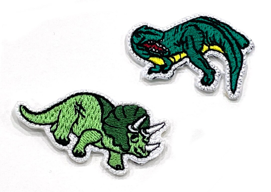 1 Pcs Triceratops Patch, Dinosaur Patch - Etsy