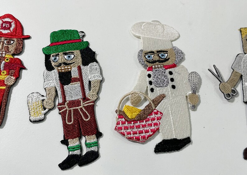 Fireman Patch Firefighter Iron-on Patch Fire Station Iron-on - Etsy