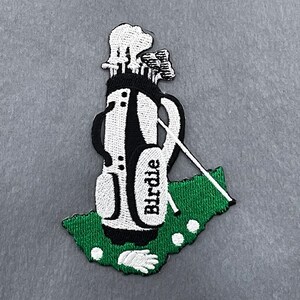 Golf Hole Patch, Golf Bag Patch, Golf Hole Embroidered, Golf Bag ...