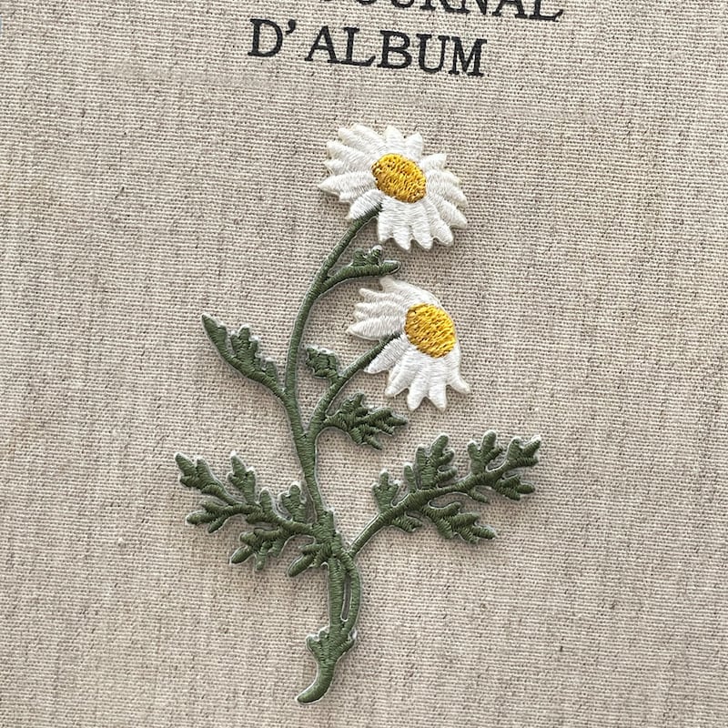 Embroidered Daisy Patch - Etsy