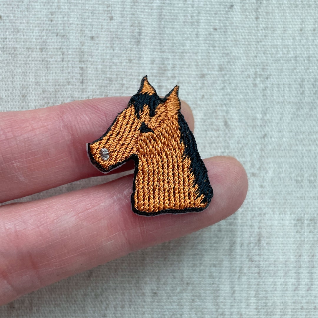 Tiny Horse Head Patch, Small Horse Patch, Horse Iron On - Etsy