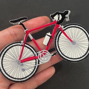 Bicycle Bike Patch, Bike Ride Iron-on Patch, Bicycle Embroidered - Etsy