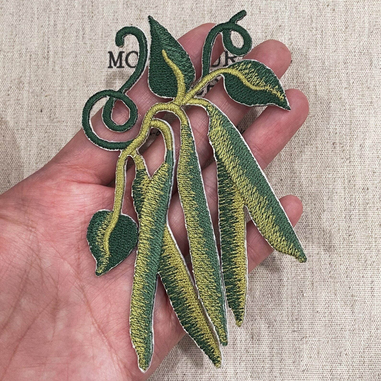 Green Beans Patch, Vegetable Patch, Garden Iron-on Patch, Food Iron-on ...