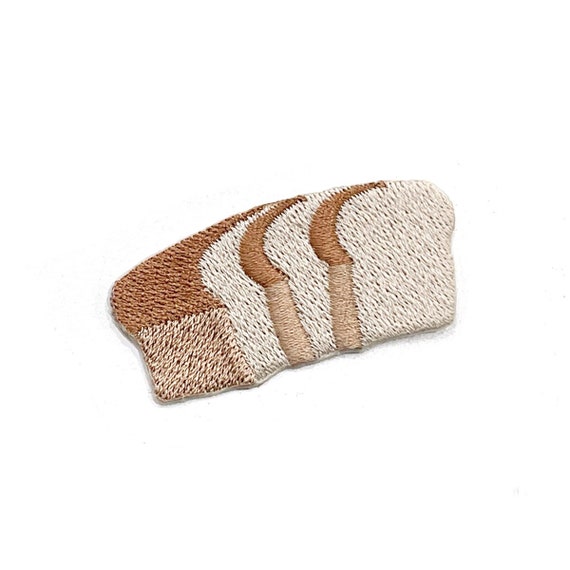 A Slice of Bread Patch Bread Iron-on Patch Toast Iron-on | Etsy