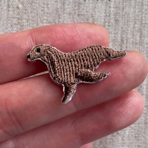 Tiny Seal Patch, Small Seal Iron On - Etsy