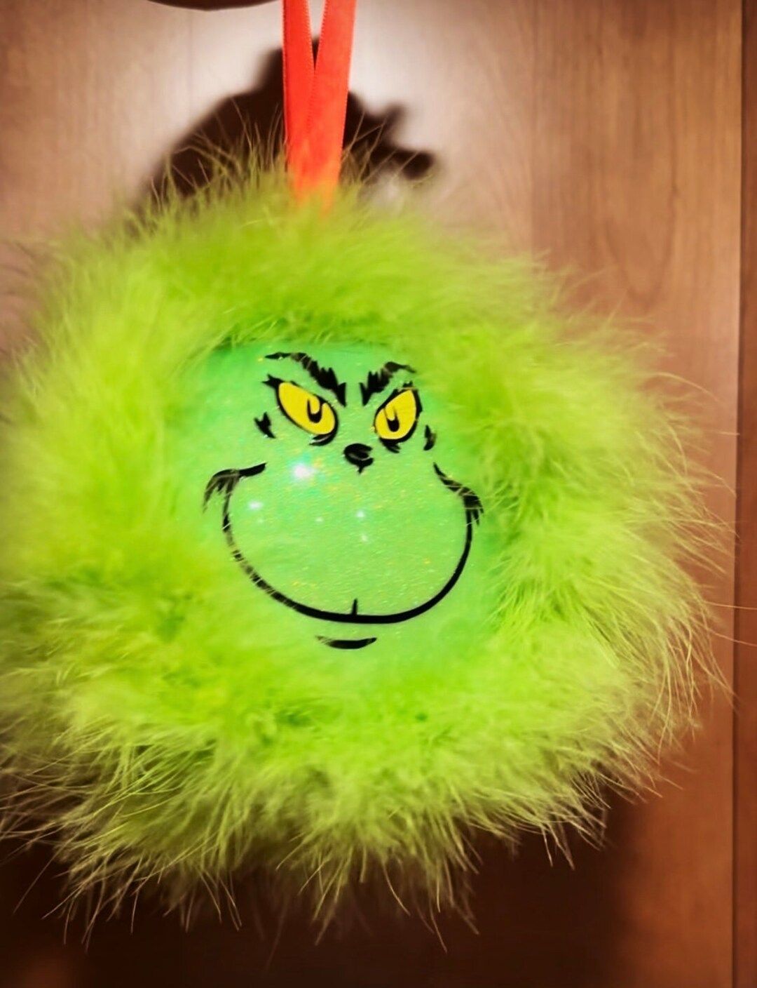 Grinch Ornament, Christmas Decor, Grinch Decorations - Etsy