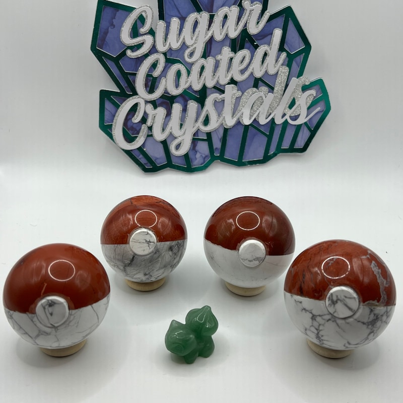 Crystal Pokeball - Etsy