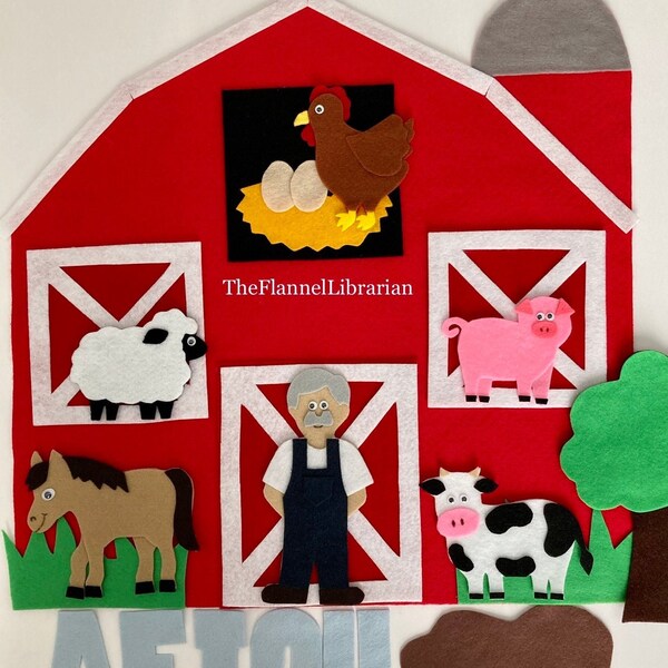 Farm Felt Board - Etsy