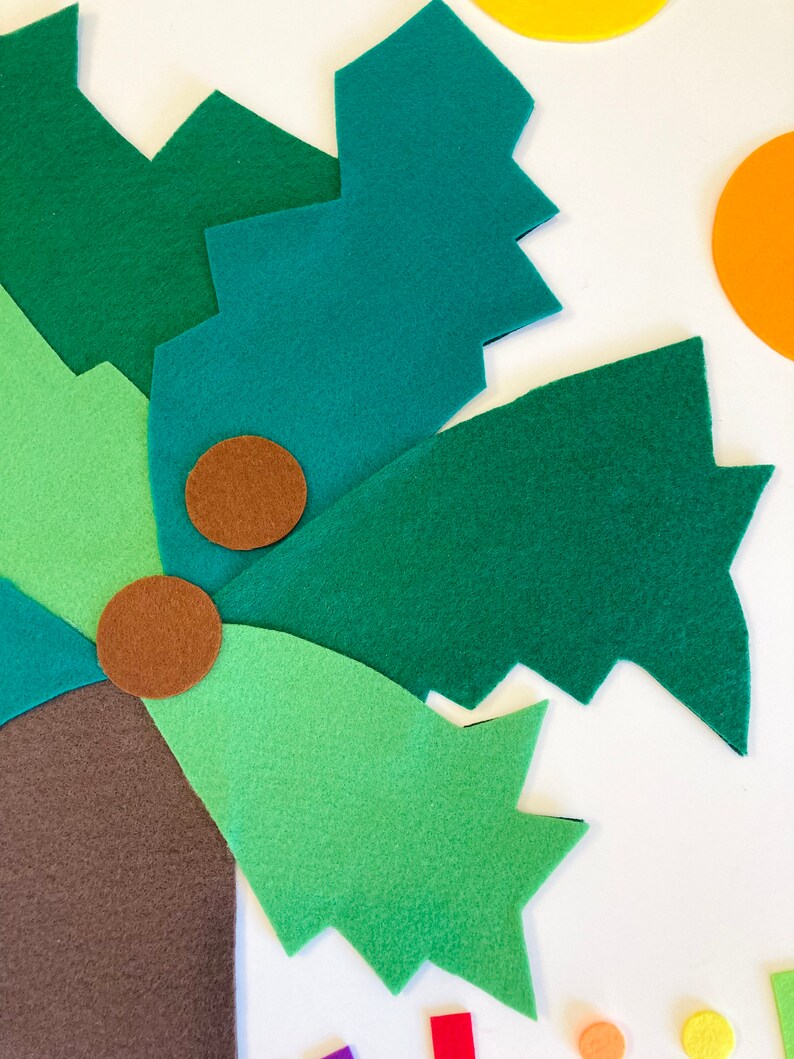 Chicka Chicka Boom Boom Large 24in. X 18in Felt Alphabet Tree for Toddler Preschool Flannel ...