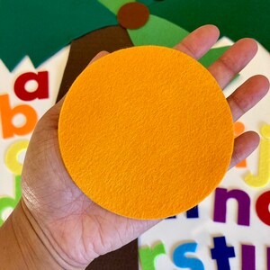 Chicka Chicka Boom Boom Large 24in. X 18in Felt Alphabet Tree for ...