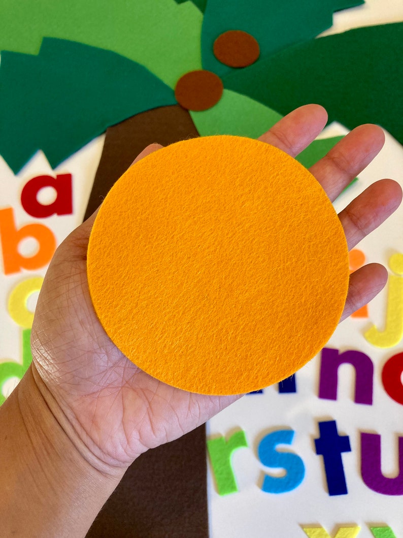 Chicka Chicka Boom Boom Large 24in. X 18in Felt Alphabet Tree for ...