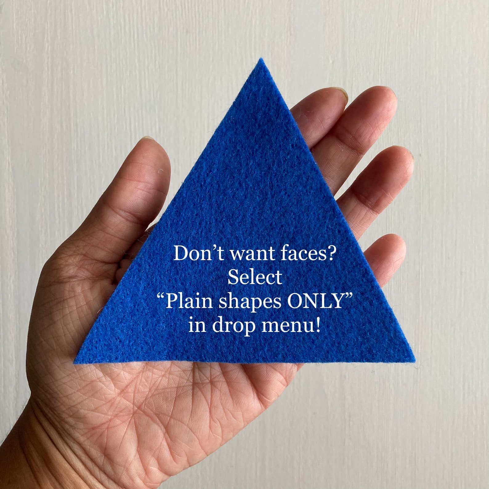 10 Little Happy Shapes Felt Board Set for Flannel Board - Etsy