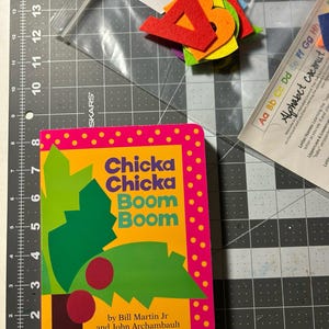 Chicka Chicka Boom Boom Large 24in. X 18in Felt Alphabet Tree for Toddler Preschool Flannel ...