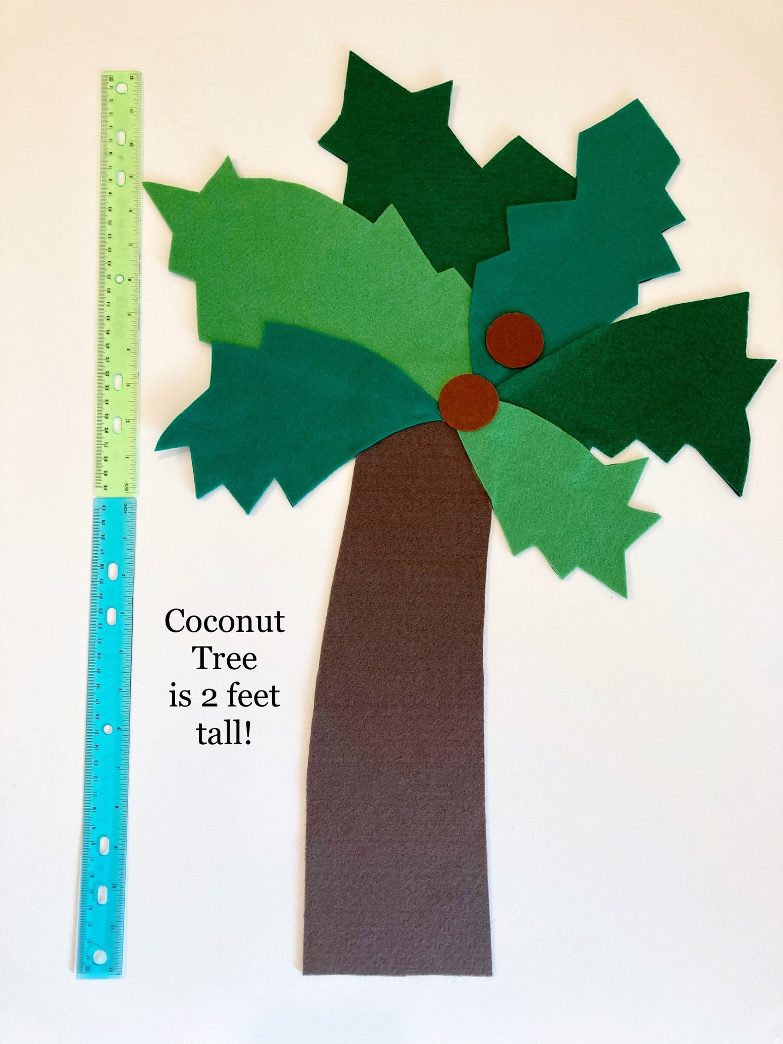 Chicka Chicka Boom Boom Large 24in. X 18in Felt Alphabet Tree for ...