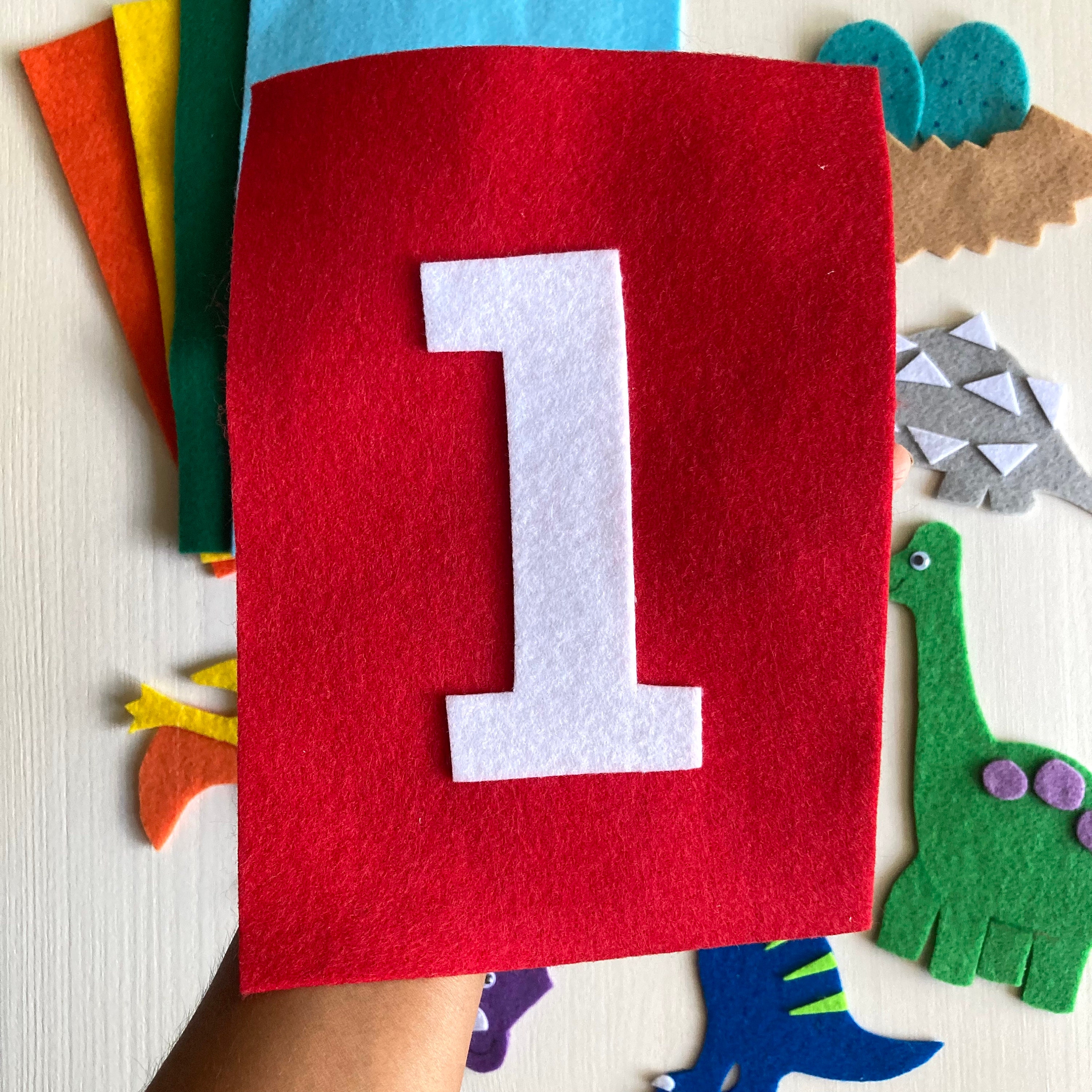 6 Silly Dinosaurs Felt Board Set for Flannel Board Teaching/preschool ...