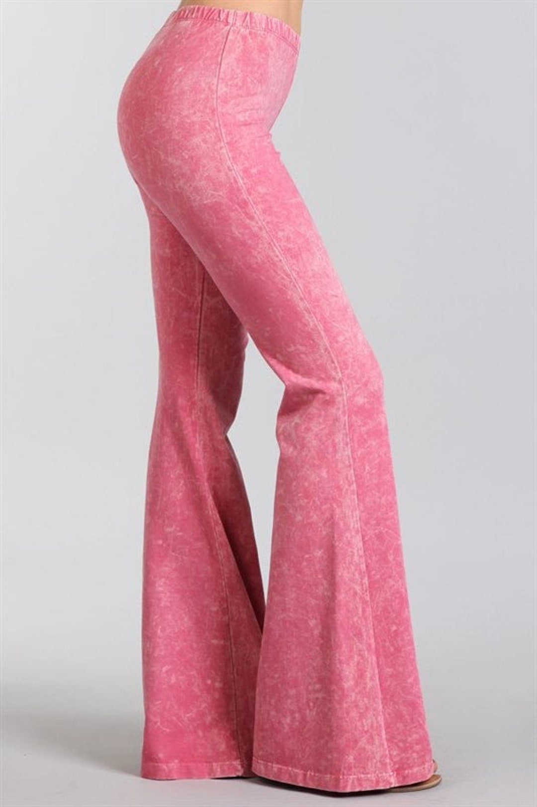 Modern Must Have | Dusty Pink Bell Bottoms - Etsy