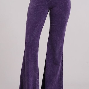 Modern Must Have | Violet Purple Bell Bottoms - Etsy