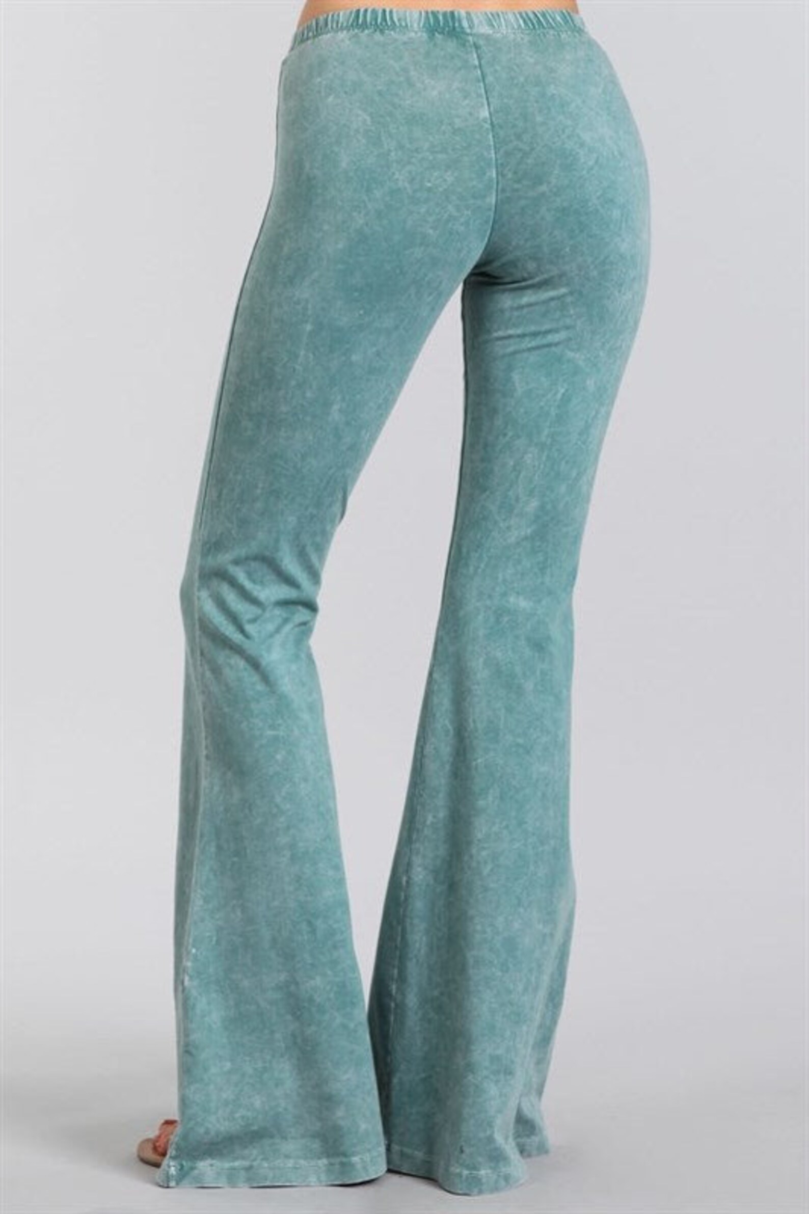 Modern Must Have | Emerald Green Bell Bottoms - Etsy