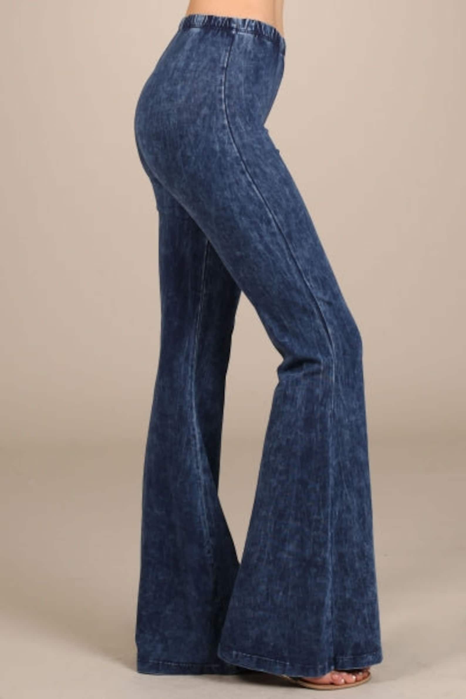 Modern Must Have | Electric Blue Bell Bottoms - Etsy