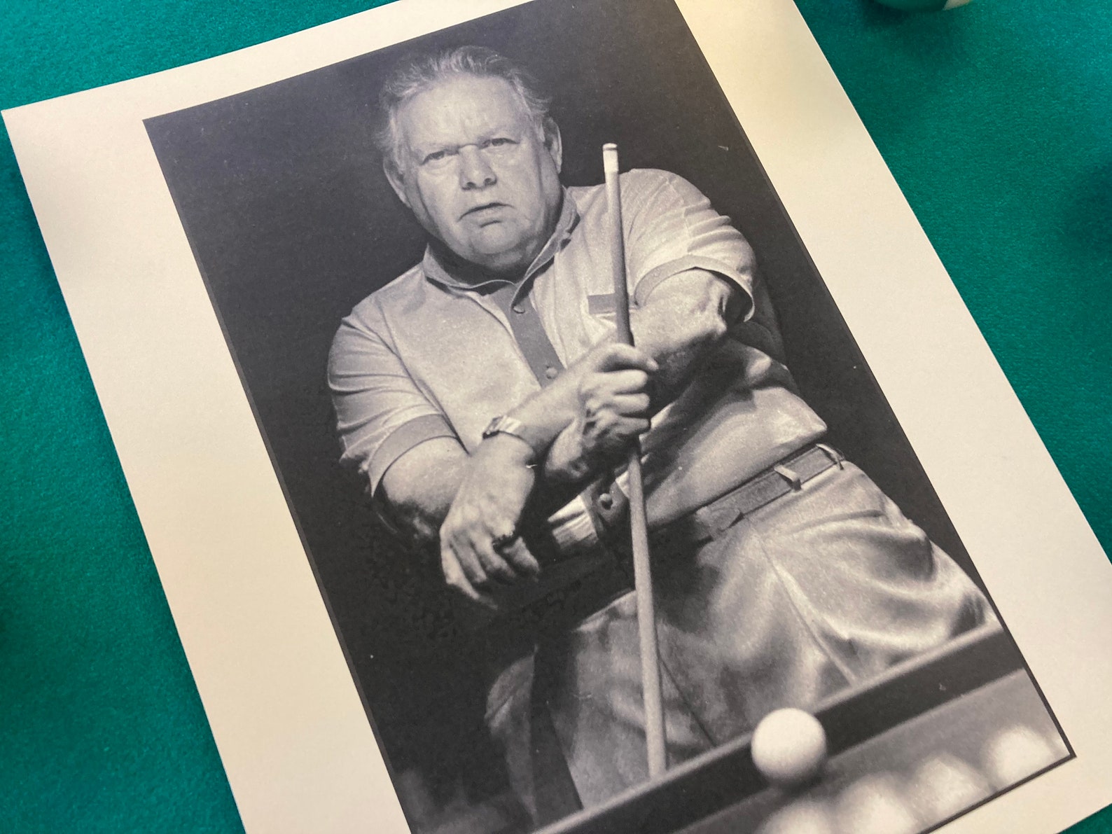 Minnesota Fats Pool Shark Billiards Print - Etsy 日本
