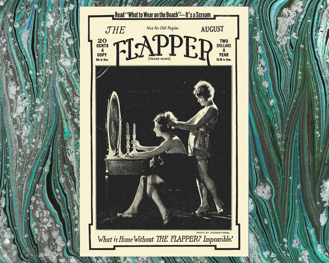 Flapper Magazine Vol 1 No 4 August 1922 Facsimile of a Rare Magazine ...